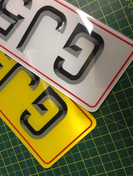 Registration plate characters | VOCS Ltd.